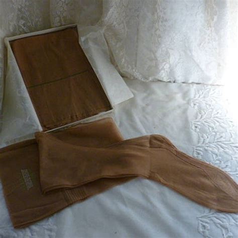 Cuban Heel Stockings Etsy