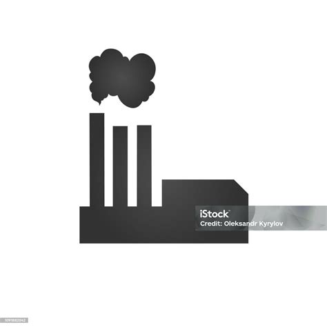 電廠圖示工廠工業大廈發電站 向量例證查出在白色背景向量圖形及更多創新圖片 創新 化學品 商務 Istock