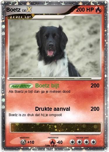 Pokémon Boetz Boetz Bijt My Pokemon Card