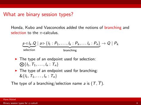 Binary Session Types For Psi Calculi Aplas 2016 Ppt