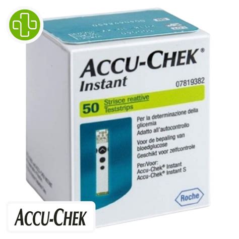 Accu Chek Instant Bandelettes Test De Glycémie 50u Maroc Au Meilleur Prix Parachezvous Ma