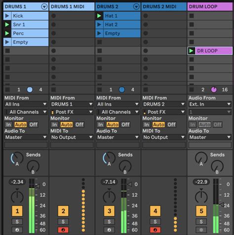 Drum Midi Routing Setup Attack Magazine