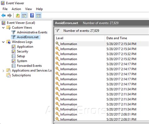 How To Create A Custom View In Event Viewer AvoidErrors