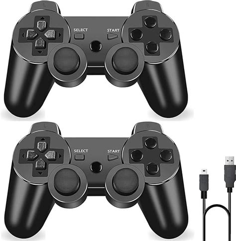 Rzzhgzq 2 Pack Ps3 Wireless Controller Playstation 3 Controller
