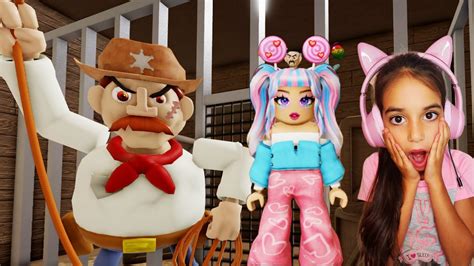 Cowboy Robbys Bank Obby Youtube