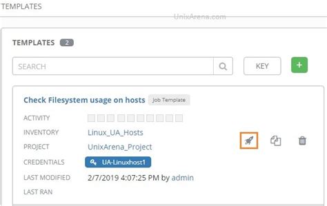 Ansible Tower Awx Creating New Job Template Unixarena