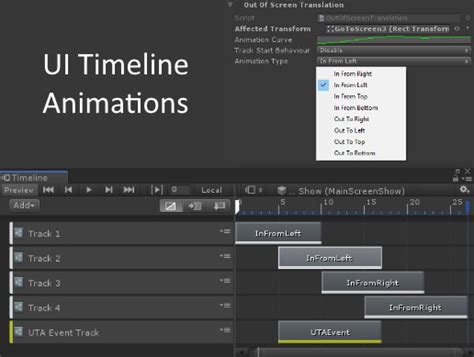 UI Timeline Animations | Unity AssetStore Price down information