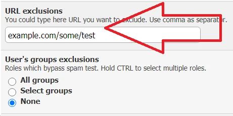 How To Exclude Pages Forms Or Fields From Anti Spam Checking