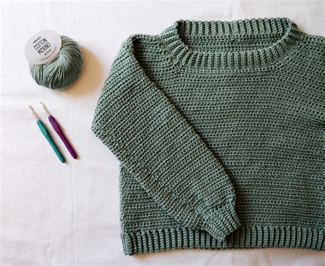 Rustic Ridges Sweater Free Crochet Pattern Artofit