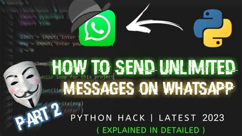 Create A Bot Which Can Send Unlimited Random Messages On Whatsapp Prank With Your Friends