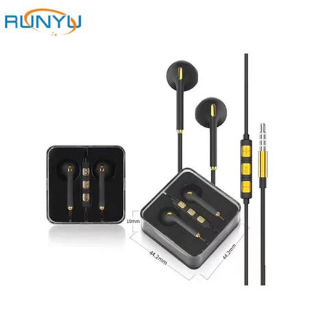 Wired Sports Gaming Earbuds Headphones Wired Earphones With Microphone