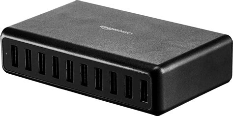 AmazonBasics 60W 10 Port USB Wall Charger Mali Mish Gear