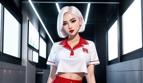 Pixel Dot Girl In Short Uniform Part 1