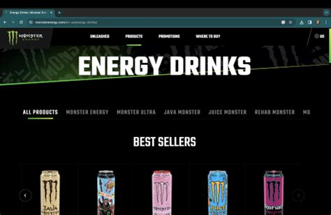 Create A Monster Energy Drinks Tier List TierMaker