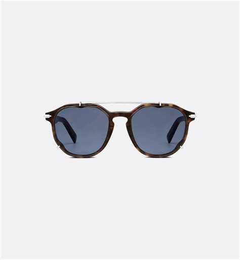 Diorblacksuit Ri Brown Tortoiseshell Effect Pantos Sunglasses Dior