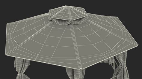 Garden Fabric Canopy 3d Model 34 3ds Blend C4d Fbx Max Ma Lxo Obj Free3d