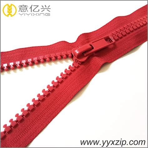 Fashion Vislon Bag No5 Open End Plastic Thick Teeth Resin Derlin