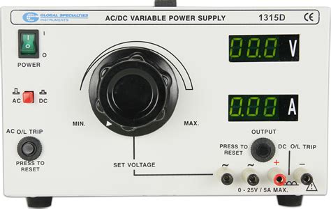 Variable Voltage Ac Dc Power Supply