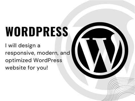 A Clean Responsive Modern Wordpress Website Design Upwork