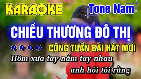 Chiều Thương Đô Thị Karaoke Tone Nam Nhạc Sống KARAOKE RUMBA BEAT PHỐI MỚI NHẤT MINH ĐỨC
