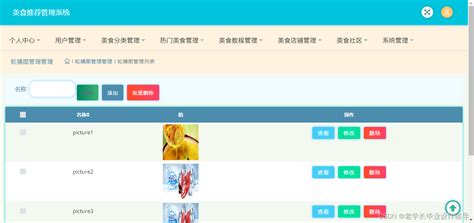 javaweb基于ssm美食推荐系统源码 csdn博客