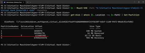 Mount Diskimage Mount Vhd Mount Windowsimage Virtuelle Laufwerke Bereitstellen Mit Powershell