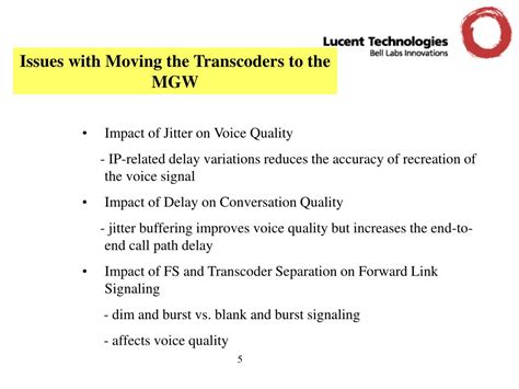 Ppt Transcoder Placement In All Ip Network Powerpoint Presentation
