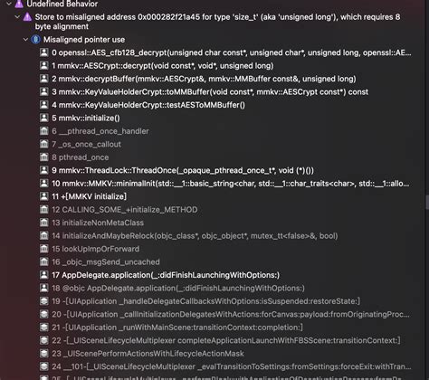 Aes Misaligned Address Crash · Issue 516 · Tencentmmkv · Github