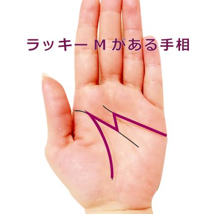 ラッキーな手相1 手のひらにM字があるラッキーM手相の見方 簡単な手相の見方を伝授します