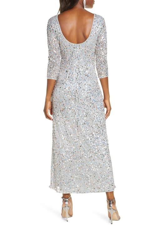 Pisarro Nights Sequin Mesh Gown Nordstrom Gowns Mesh Gown Column Gown