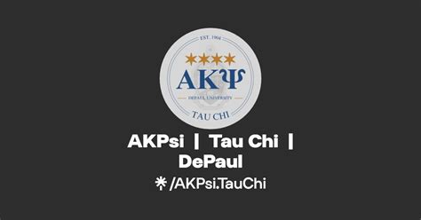 Akpsi Tau Chi Depaul Instagram Linktree