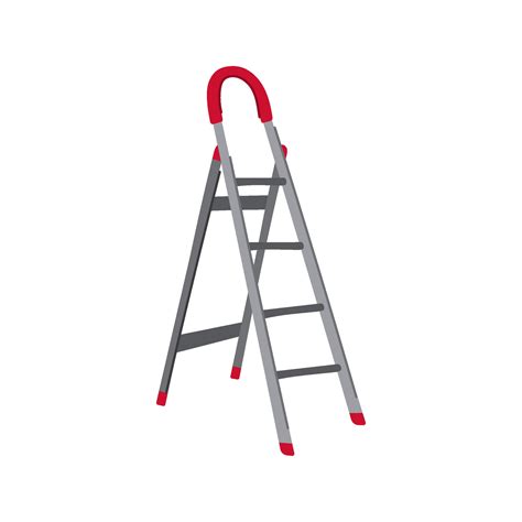 Up Step Ladder Cartoon Vector Illustration 26114343 Vector Art At Vecteezy