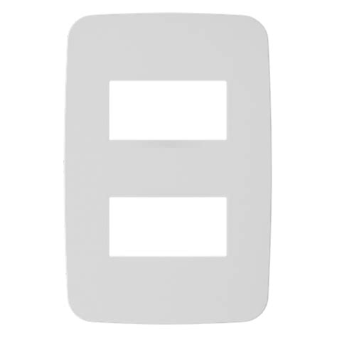 Placa Origen 4x2 2 Módulos Separados Branca Abb Os Melhores Preços