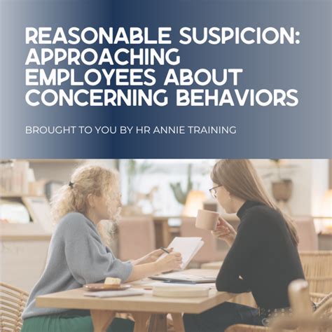 Reasonable Suspicion Webinar Hr Annie Consulting