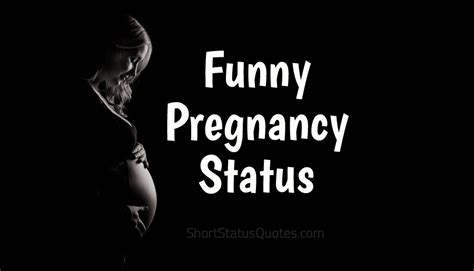 Funny Pregnancy Status Captions And Funniest Pregnancy Quotes
