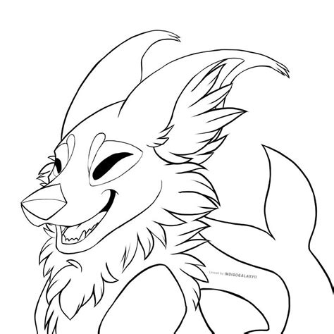 F2u Manokit Lineart 2 White Background By Indigo11eleven On Deviantart