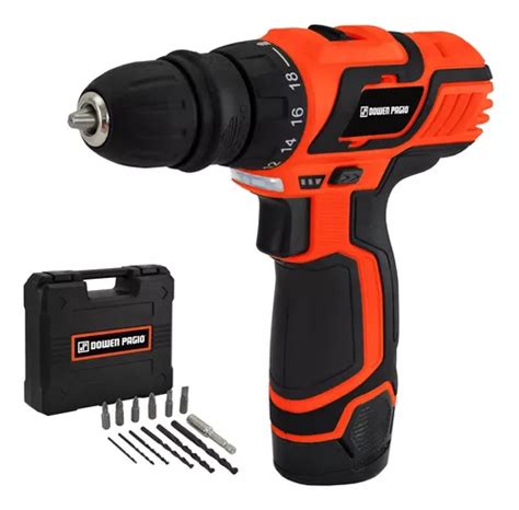 Taladro Atornillador Bateria 10 Mm 12v Dowen Pagio 9992981 MercadoLibre