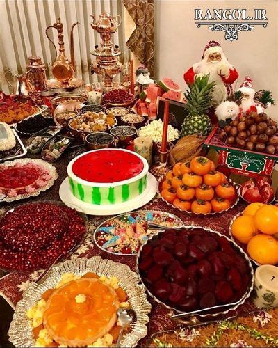 ایده تزیین میز یلدا 1400