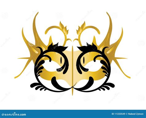 Masquerade Party Background Cartoon Vector 86705645