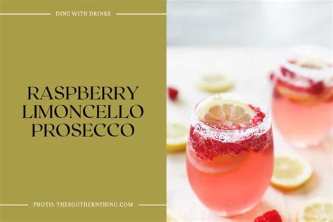 20 Champagne Raspberry Cocktails To Sip In Style Dinewithdrinks