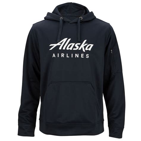 Alaska Airlines Clique Hooded Performance Sweatshirt Alaska Airlines