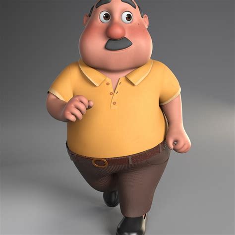 Fat Guy Ayça Ayral Cute Chubby Guys Fat Character Character Portraits