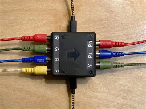 Rgbs To Ypbpr Component Video Converter Tall Dog Electronics