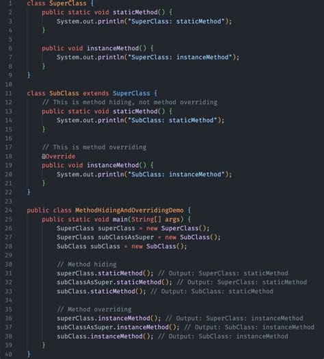 Can You Override A Static Method In Java Demystifying Method
