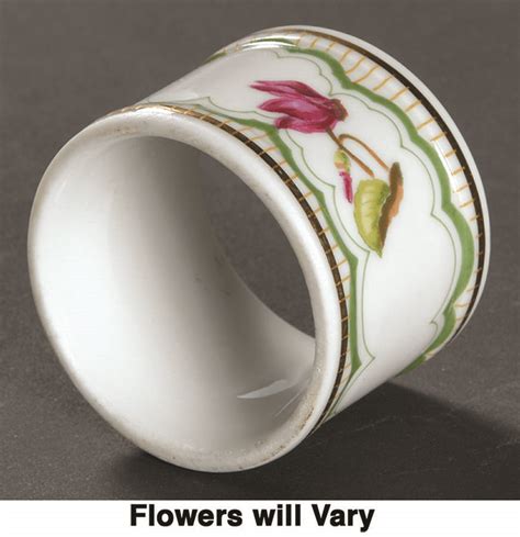 Victorian Gardens Napkin Ring By Briard Georges Replacements Ltd