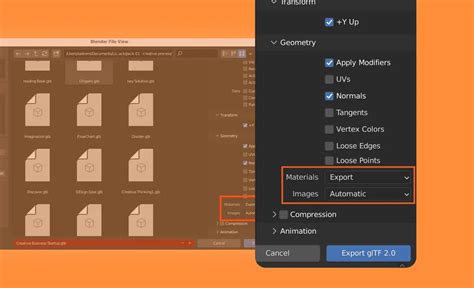 How To Export Gltf Files From Blender Iconscout Blogs