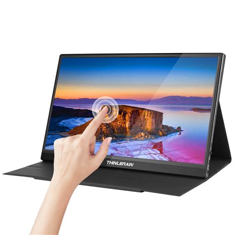 Buy Thinlerain Portable Monitor Toucscreen 15 6 Inch FHD 1920x1080P