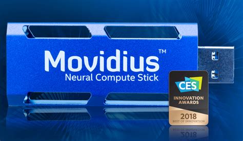 Intel Movidius Neural Compute Stick un pequeño kit de desarrollo de