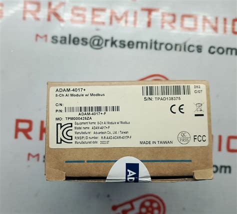 ADAM AI Modbus RS Remote I O At Piece Modbus Gateway In Noida ID