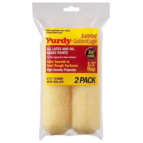 Purdy 140626023 Golden Eagle Jumbo Mini Roller Cover 2 Pack